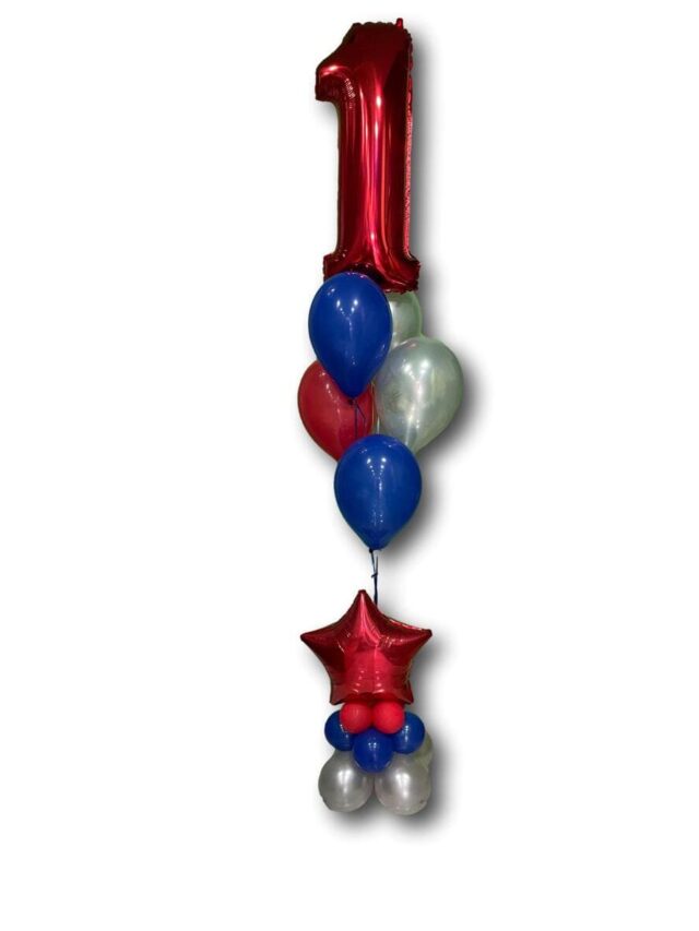 number red – Balloon Stories